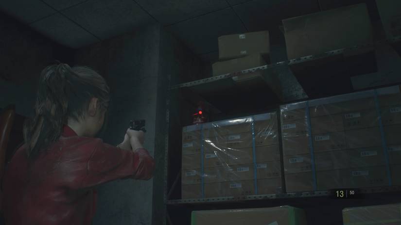 Resident Evil 2 Claire Find the Power Panel Parts (1) walkthrough