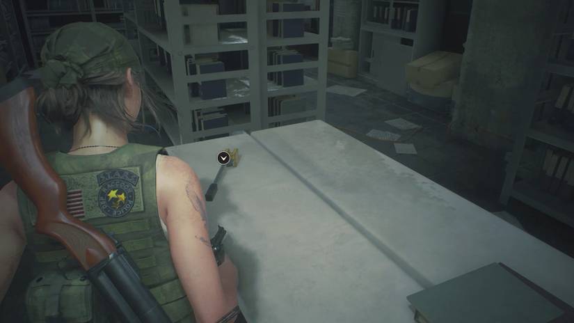 RE2 remake Claire 2nd: Find the Power Panel Parts walkthrough