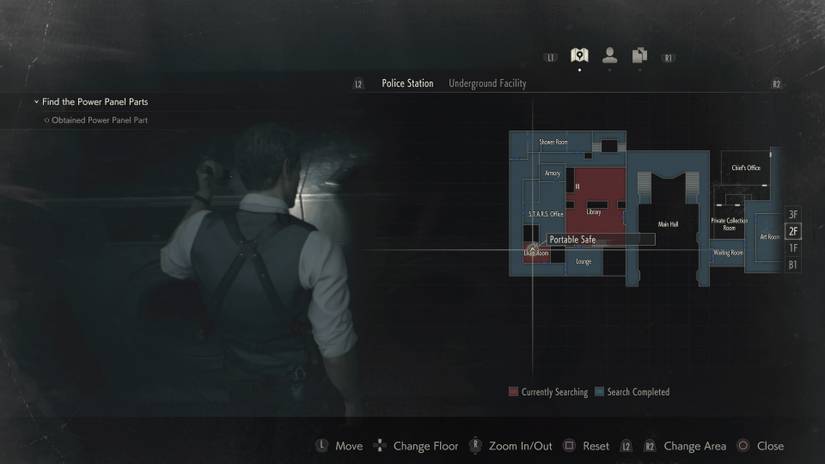 RE2 remake Leon [2nd]: Club Key & Portable Safes walkthrough