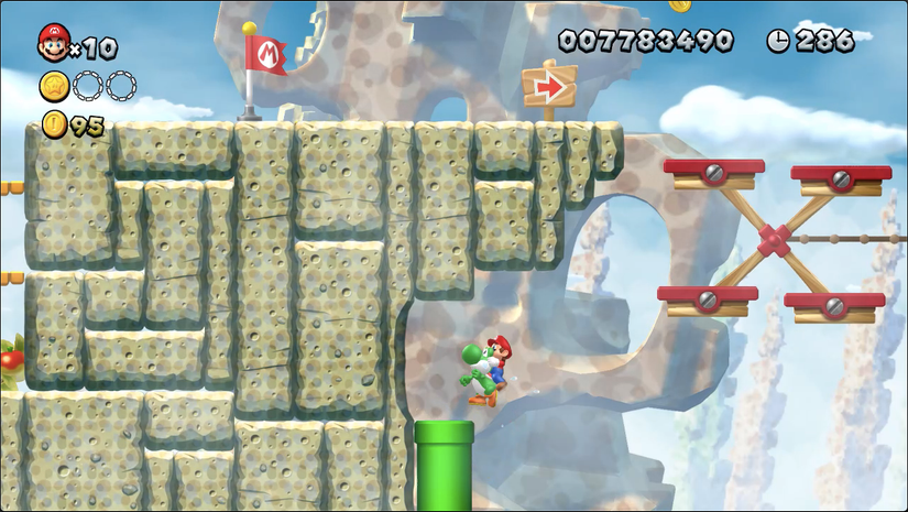 Rock-Candy Mines Star Coins locations: New Super Mario Bros. U Deluxe guide