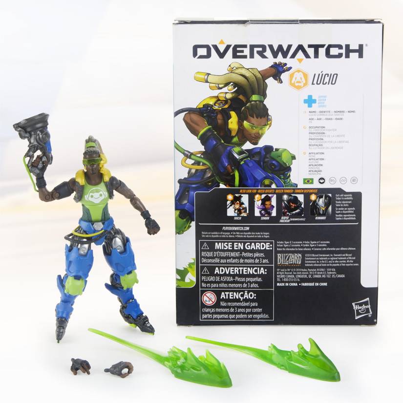 Overwatch gets nine swell action figures — including a huge Reinhardt ...