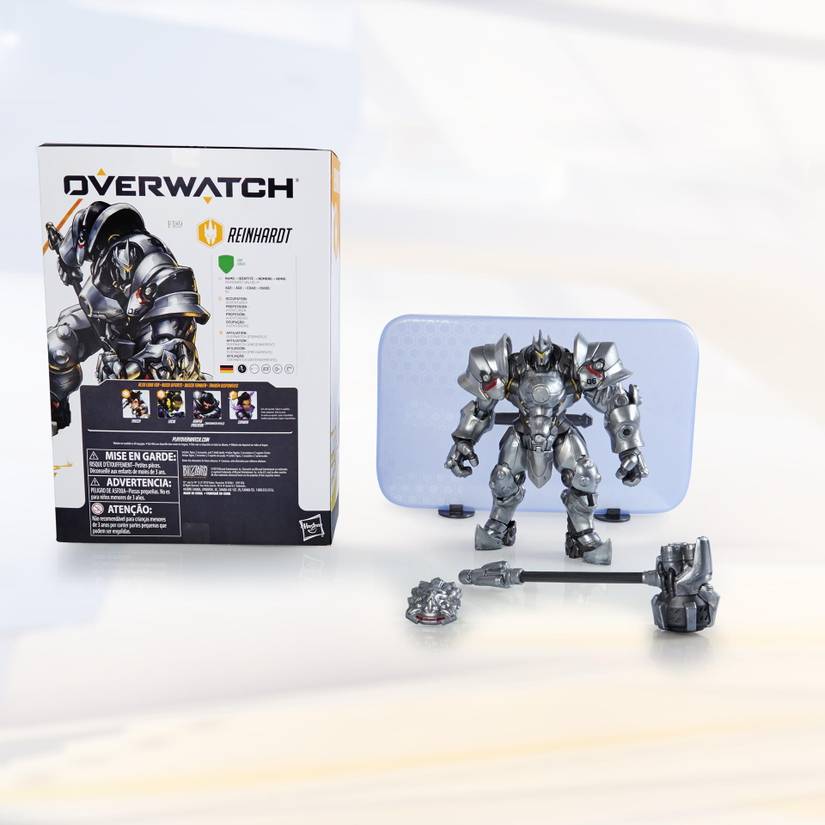 Overwatch gets nine swell action figures — including a huge Reinhardt ...