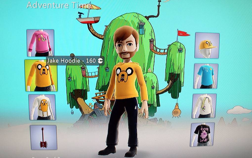 Adventure Time Avatar items now available on Xbox Live