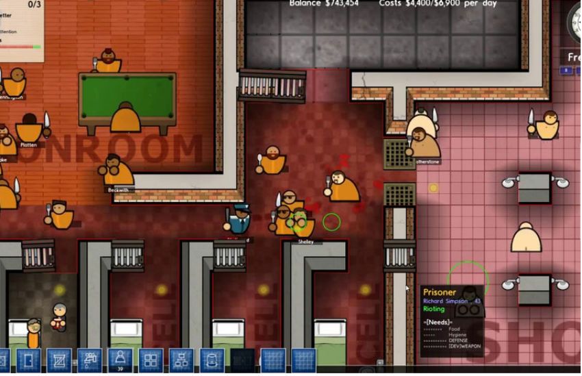 prison architect logic