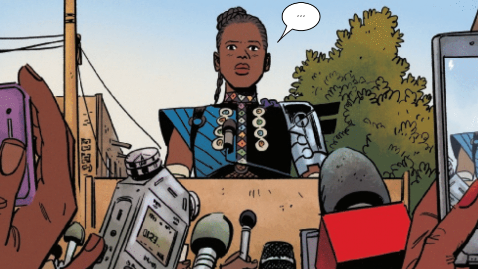 Princess Shuri debuts her Black Panther costume
