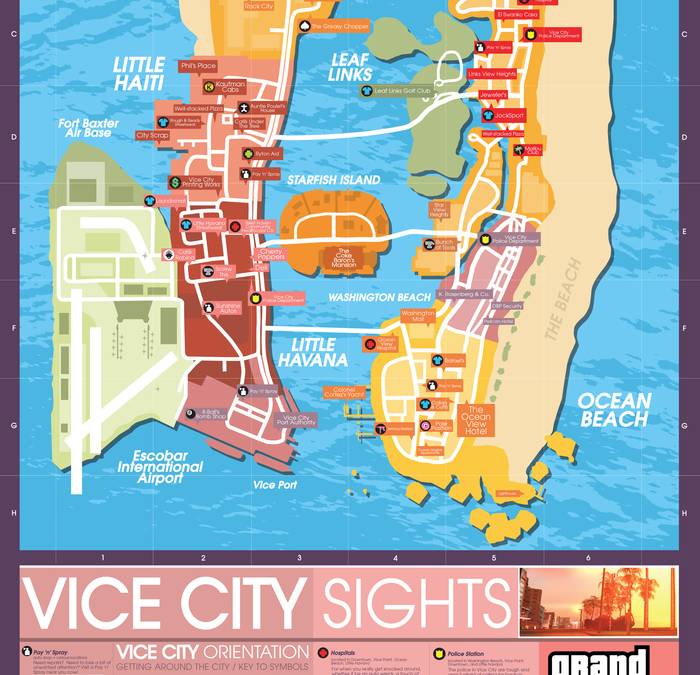 Rockstar offering printable maps from original GTA trilogy