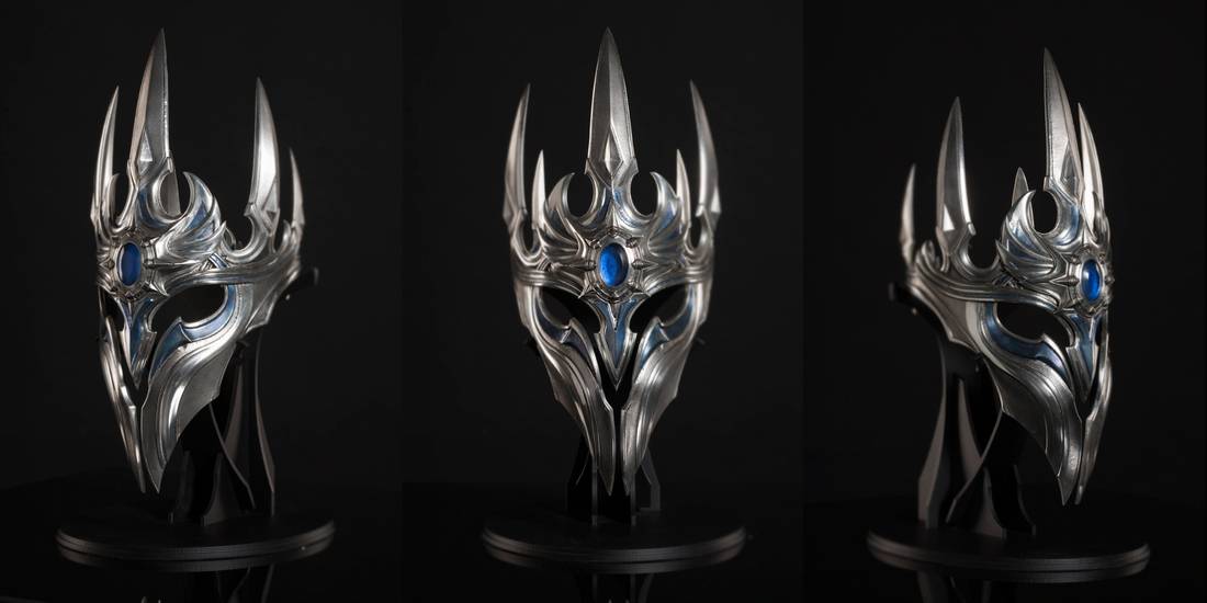 lich king helmet