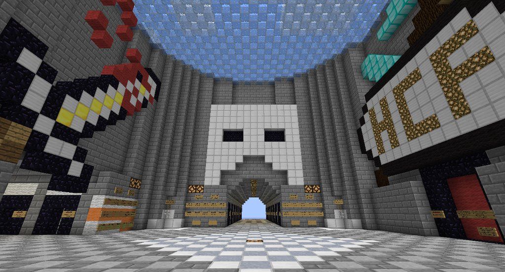 Minecraft servers united through a central lobby