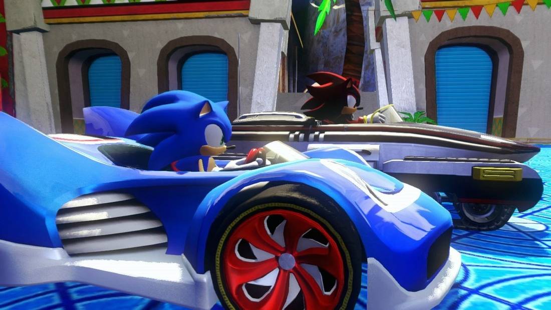 sonic 3ds racing