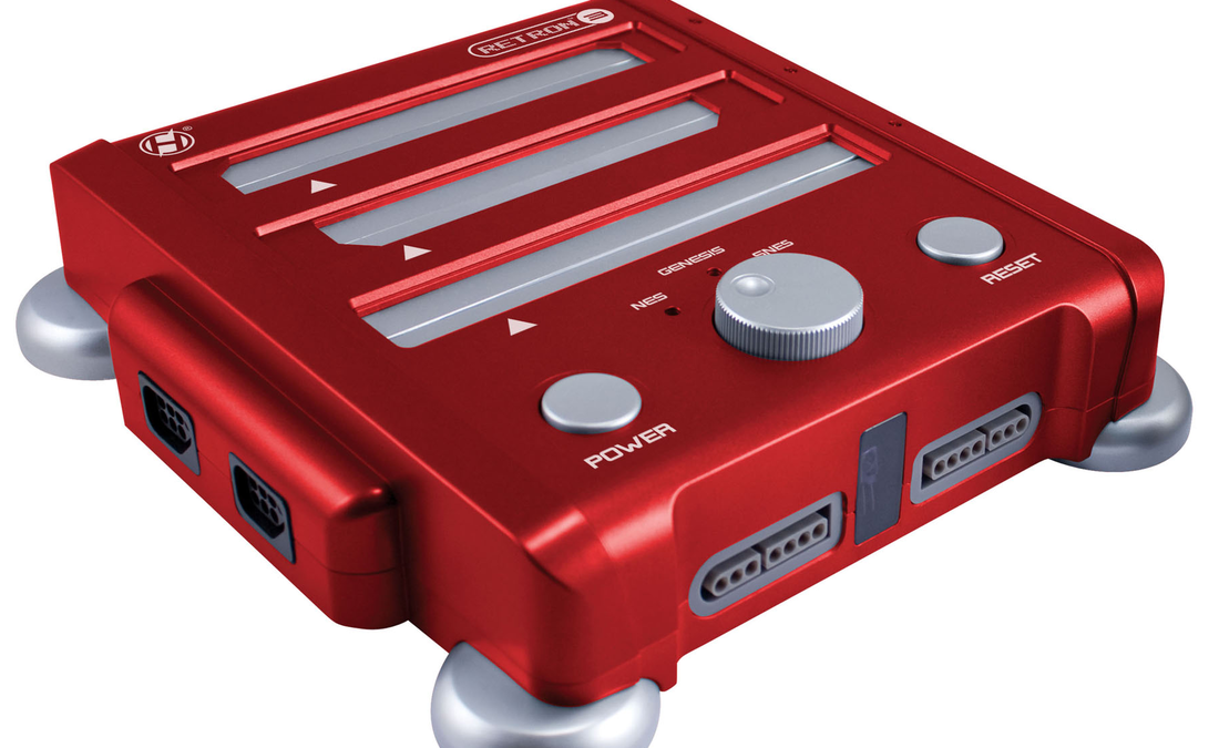 RetroN 4 console to play NES, SNES, Game Boy Advance and Sega Genesis cartridges on your TV