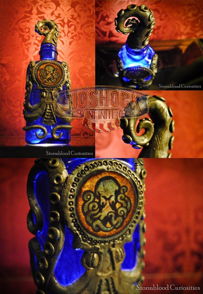 BioShock Infinite fan crafts real-life Vigor bottles