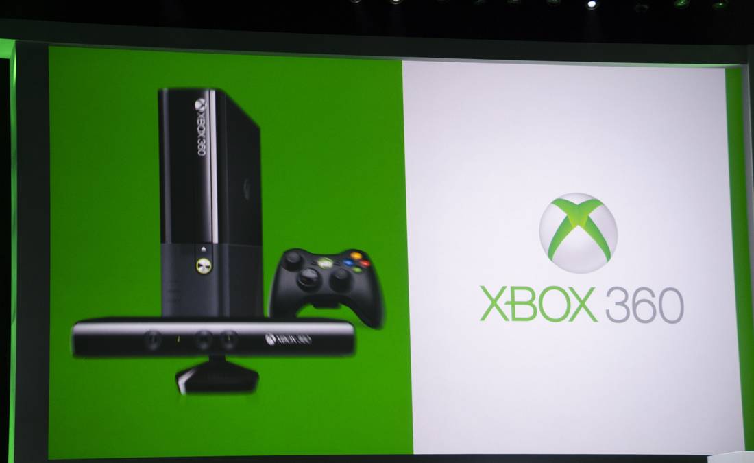 green xbox 360 console