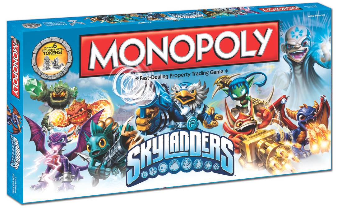 Skylanders Monopoly available now for tabletops