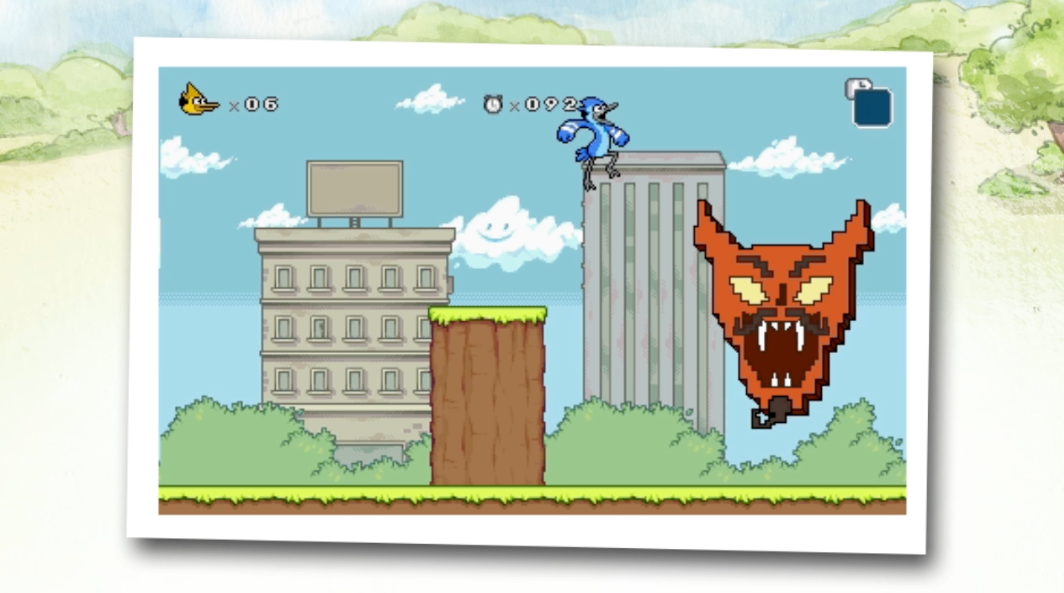 Regular Show 3DS game takes Mordecai and Rigby to 8-Bit Land