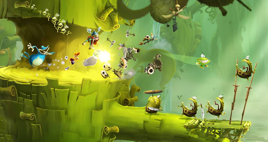 does rayman legends include origins