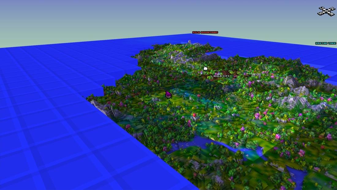 cube world alpha logo