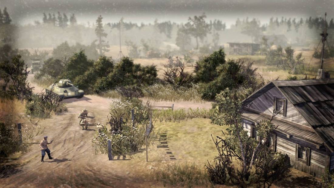 Classic Langres multiplayer map added to Company of Heroes 2