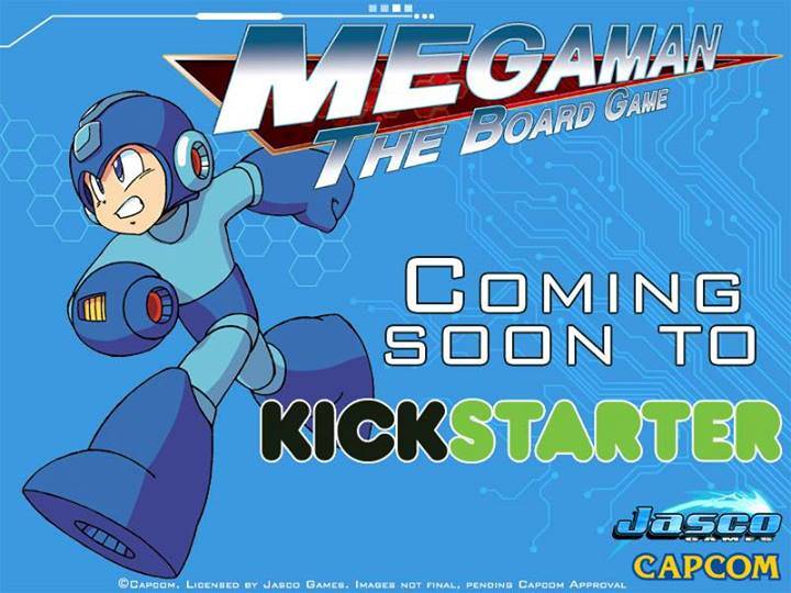 Licensed Mega Man The Board Game to hit Kickstarter soon