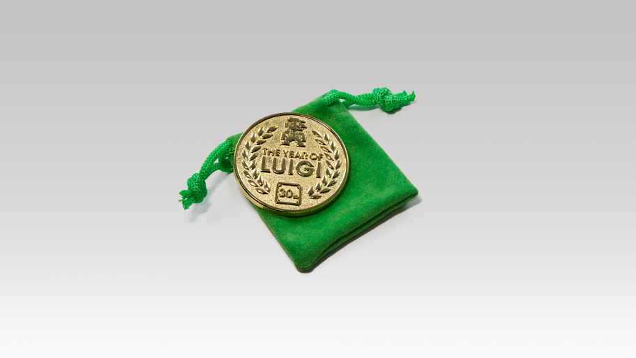 Check out Nintendo's commemorative Year of Luigi coin