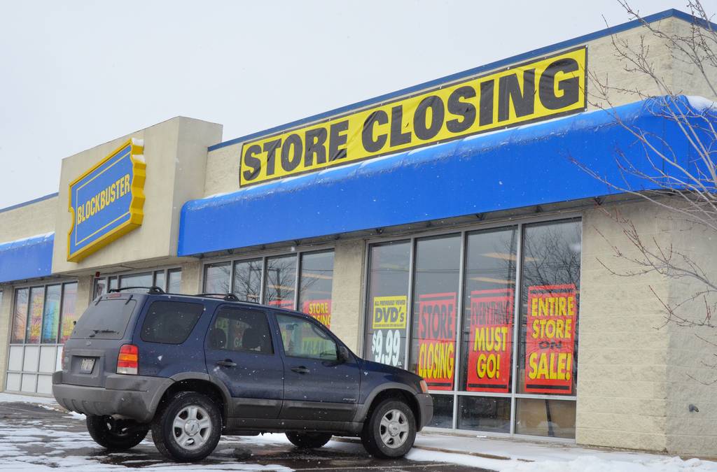Blockbuster shuts down 72 stores across the UK