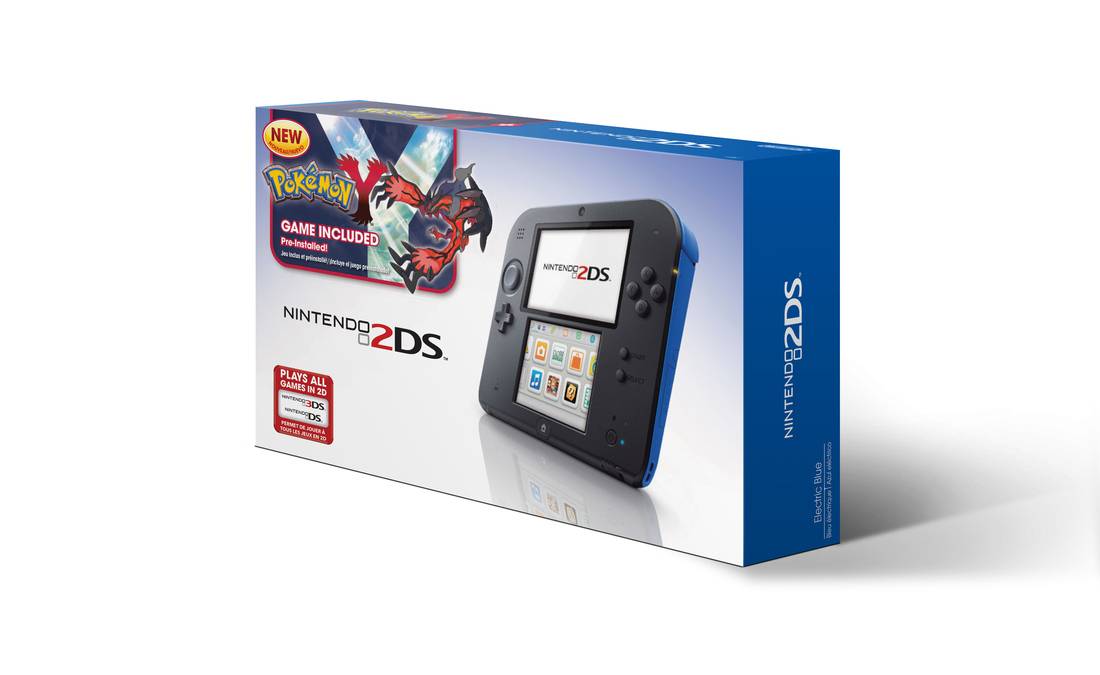 Nintendo 2DS Pokemon X and Pokemon Y bundles coming Dec. 6