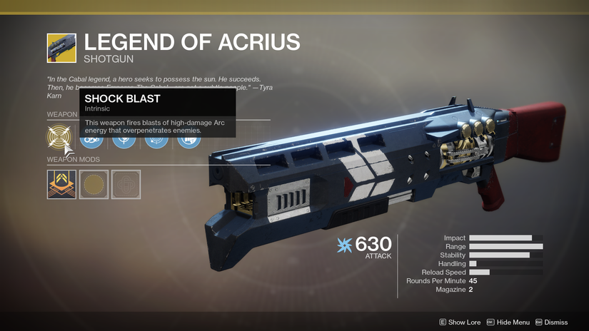 destiny exotic guide