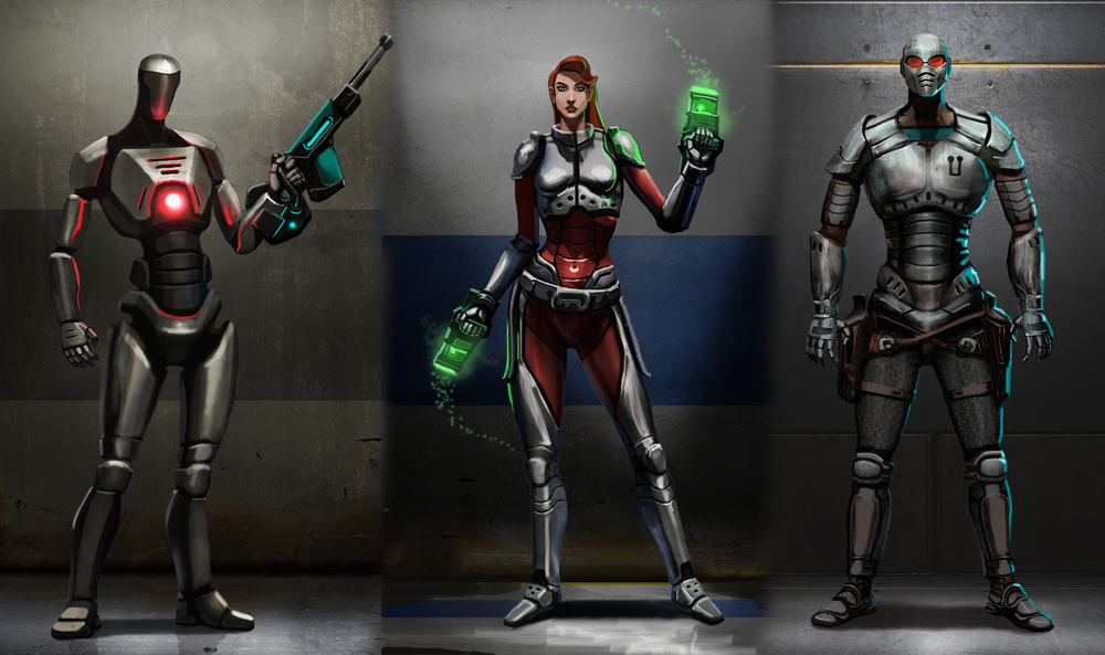 cybernetic armor set