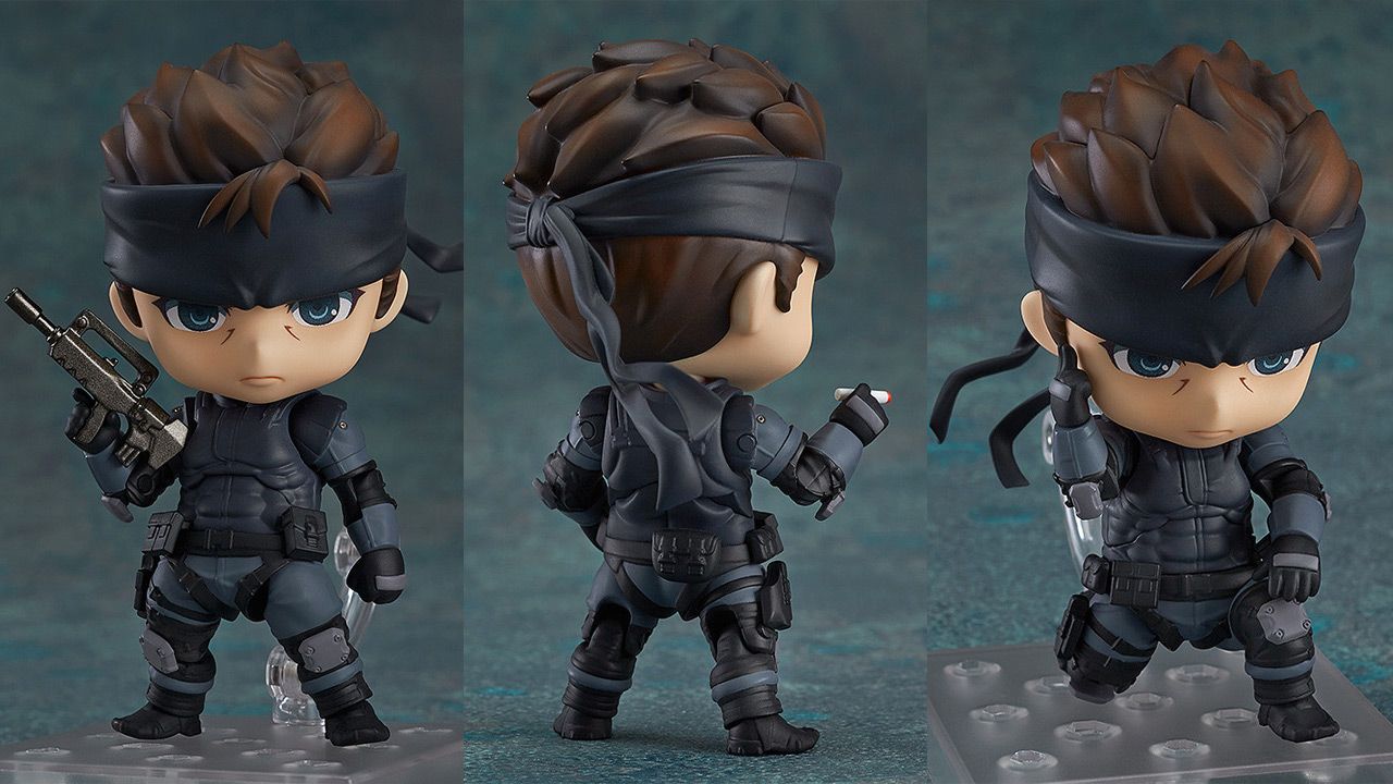 solid snake nendoroid cardboard box