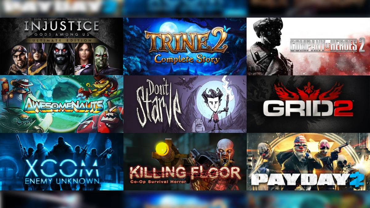 10 games are going free this weekend on Steam