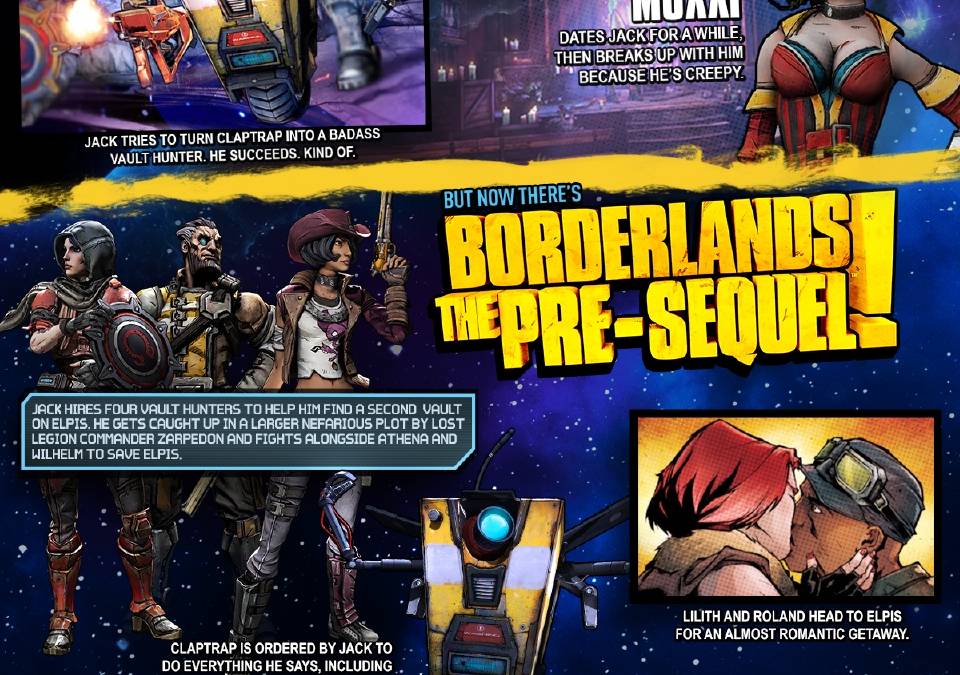 borderlands pre sequel save