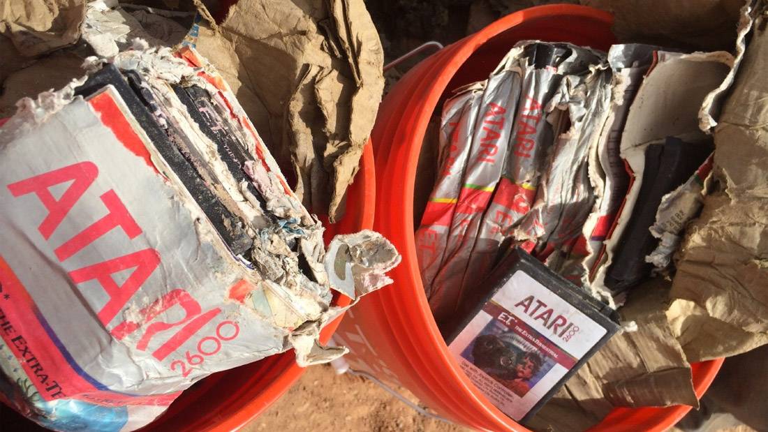 E.T. cartridges from Atari landfill go for more than $1,500 on eBay