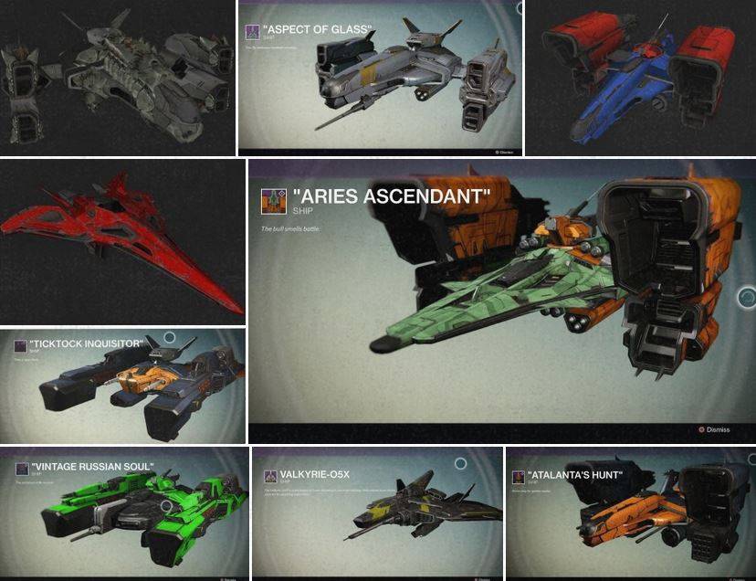A guide to finding all of Destiny's legendary jumpships