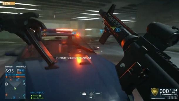 battlefield reloading animation