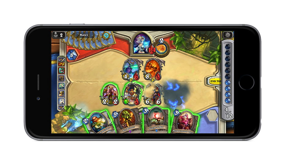 Play Hearthstone on your iPhone or Android phone starting today