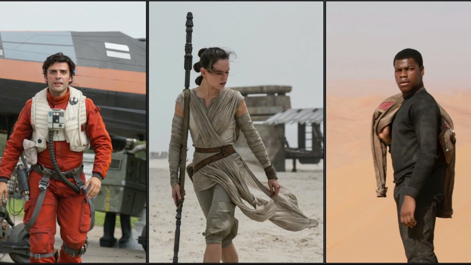 The leads of Star Wars The Force Awakens describe their new characters