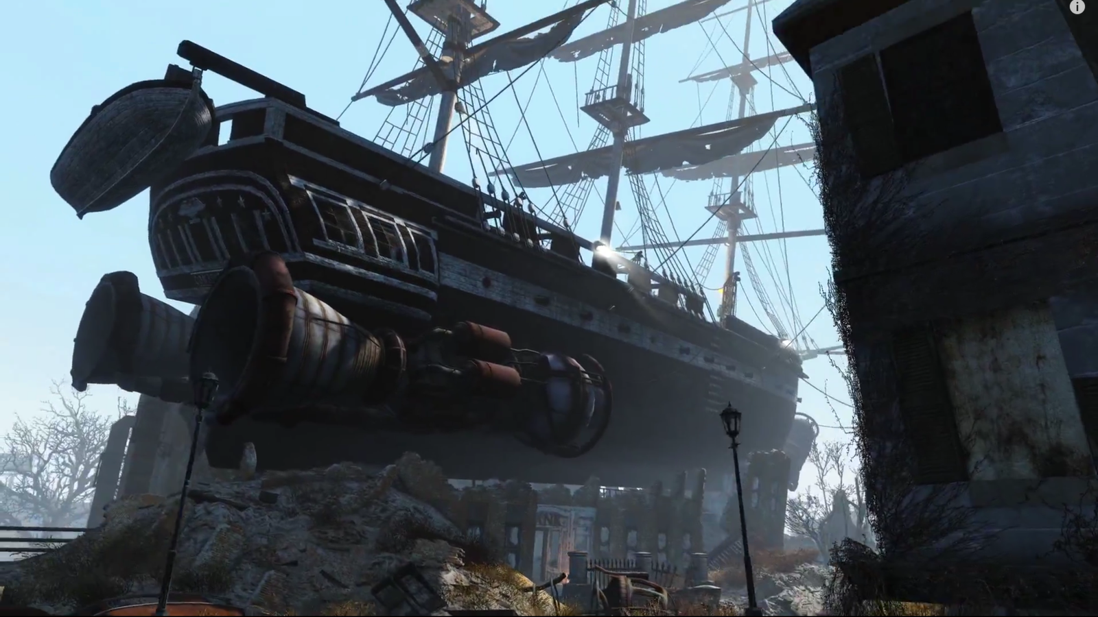 See how Fallout 4 will transform Boston's landmarks