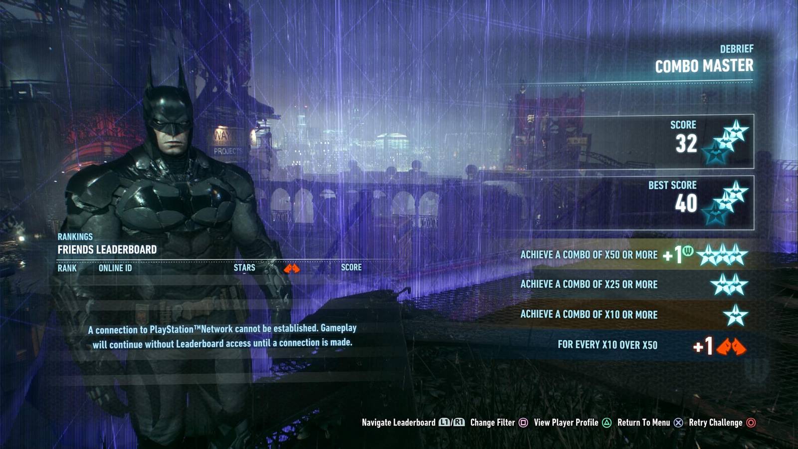 playstation access batman