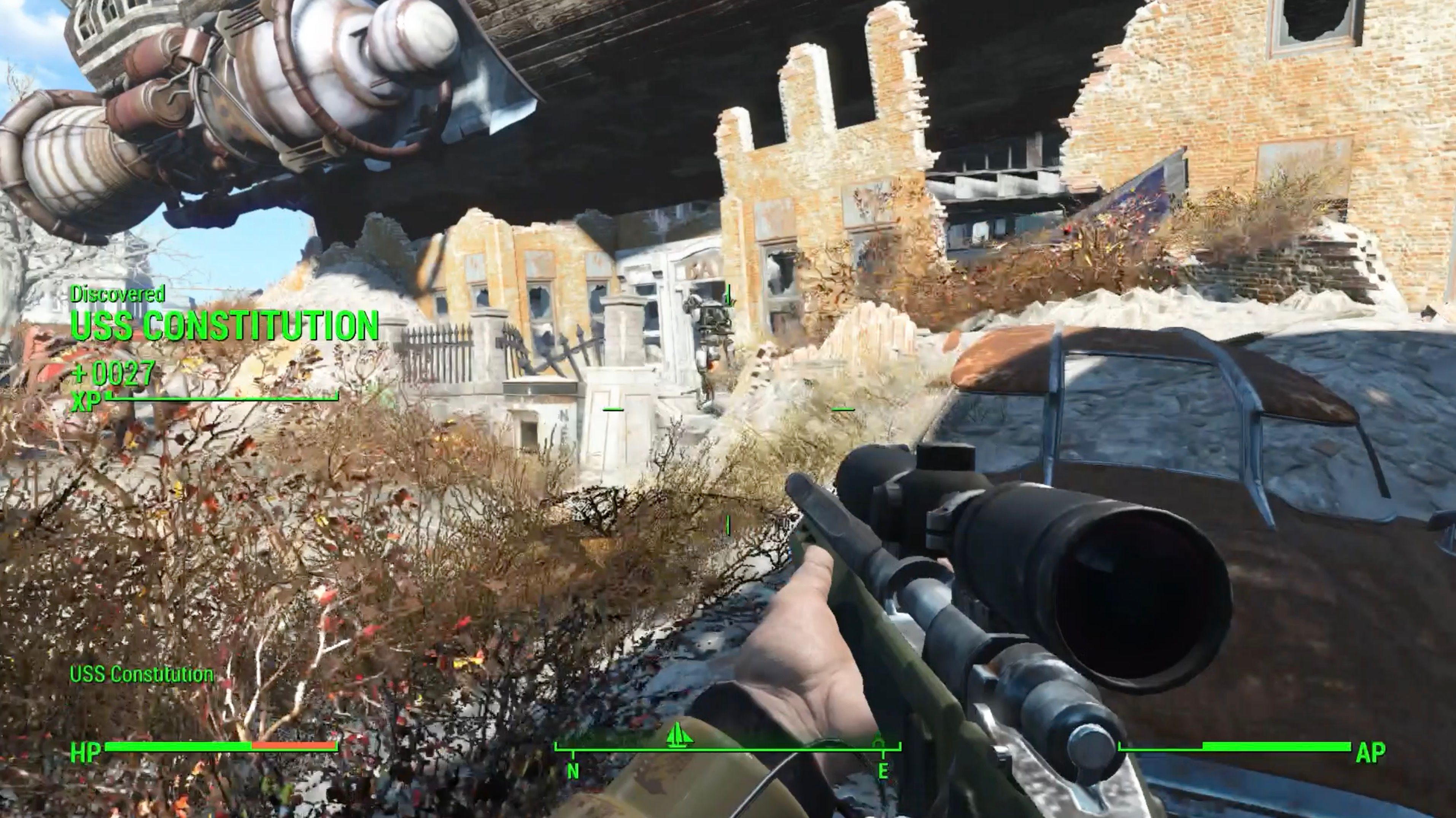 uss constitution fallout 4