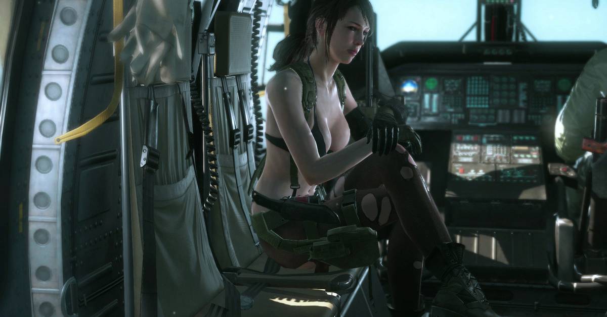 metal gear solid v quiet easter egg