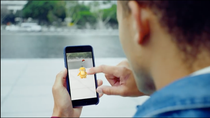 caught pokemon screen