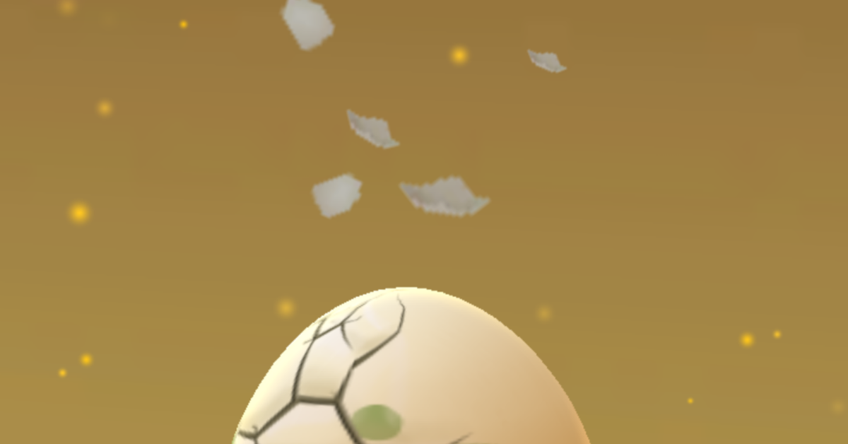 pokemon egg hatching