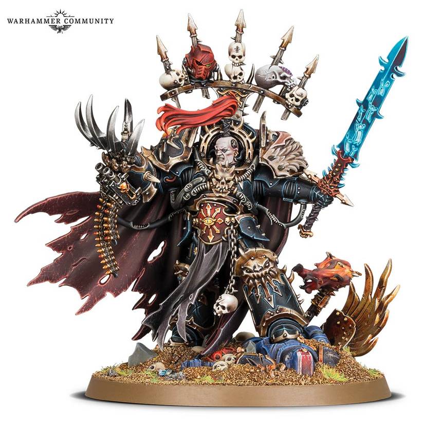 Warhammer 40K introduces new Chaos Space Marines, with Abaddon leading ...