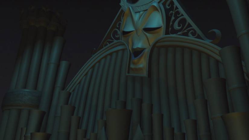 Disney’s weirdest villain popped up in the Beauty and the Beast sequel