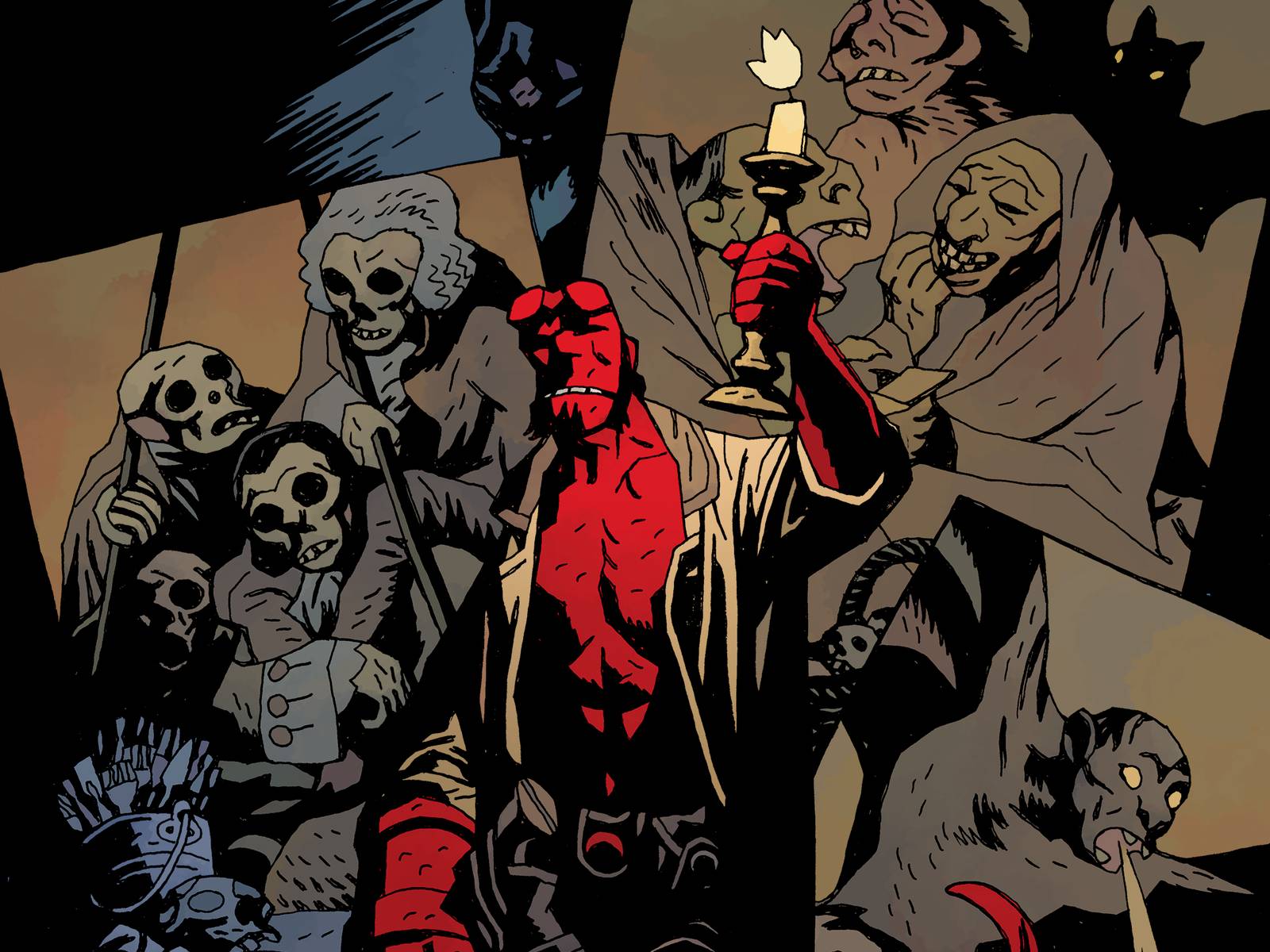 hellboy mignola covers