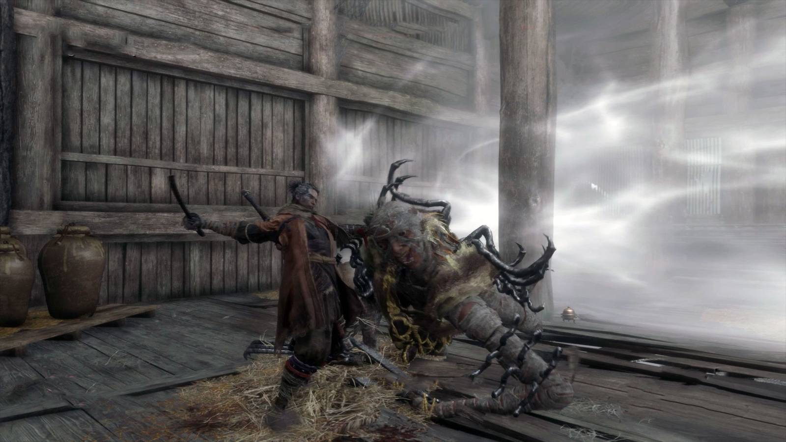 Sekiro Long-arm Centipede Giraffe boss guide