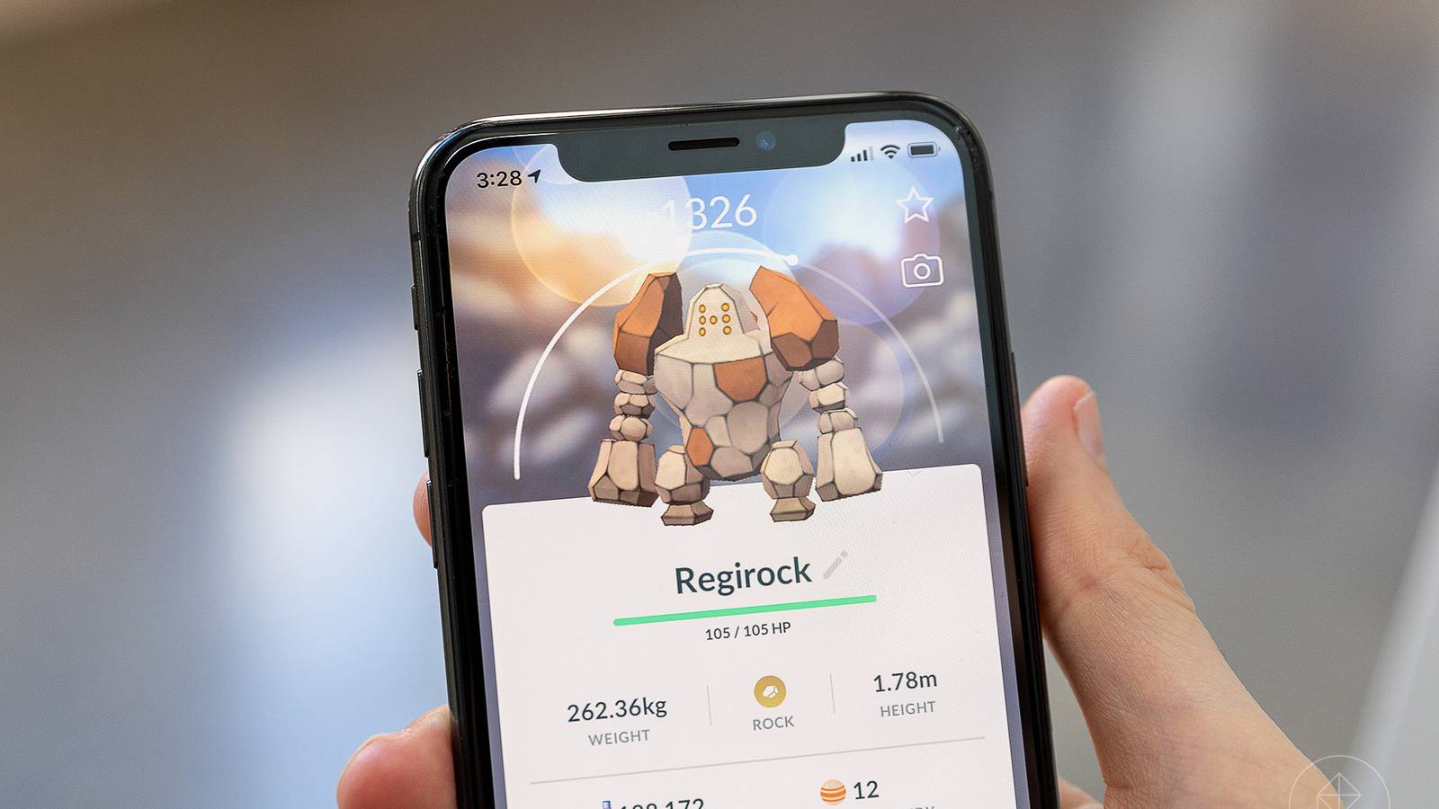 regirock weight