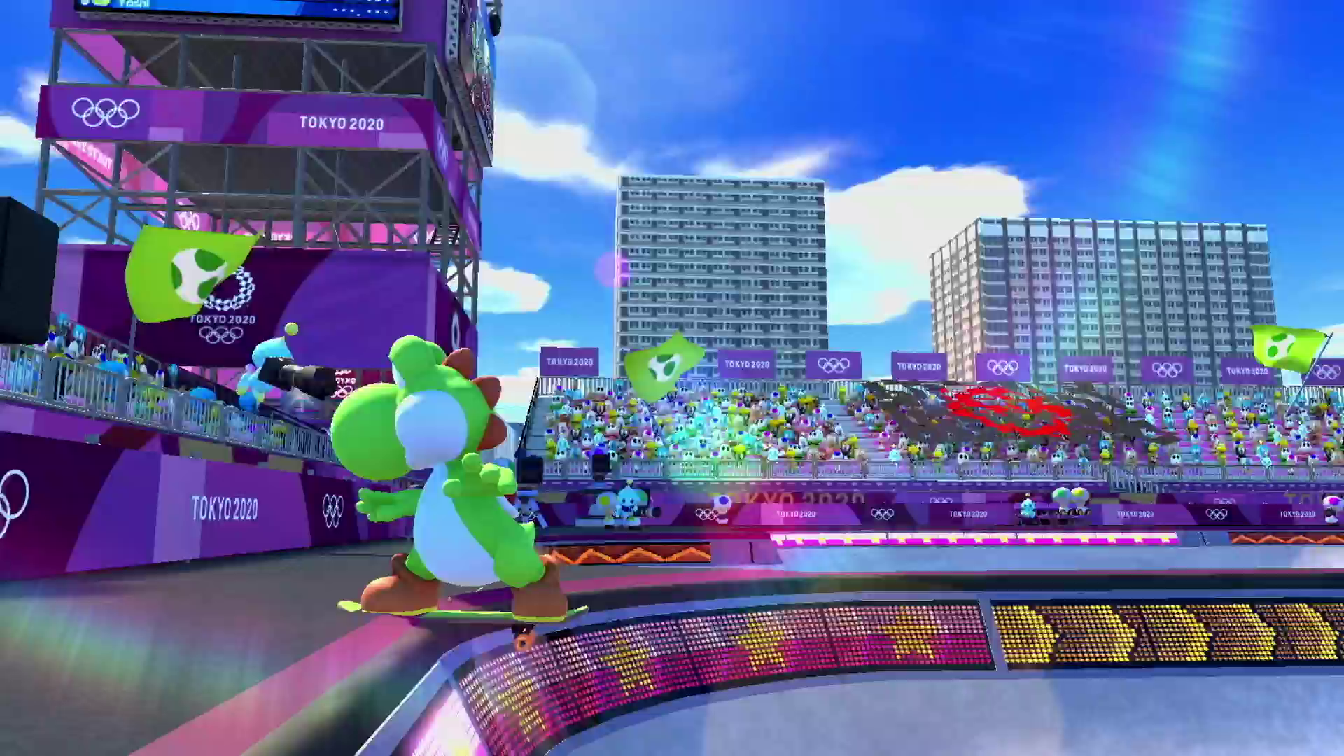 yoshi ice skating