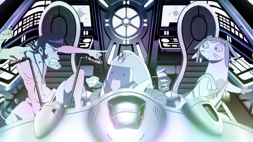 space dandy spaceship