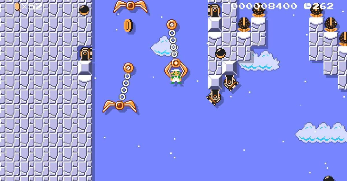 pixel art mario maker 2