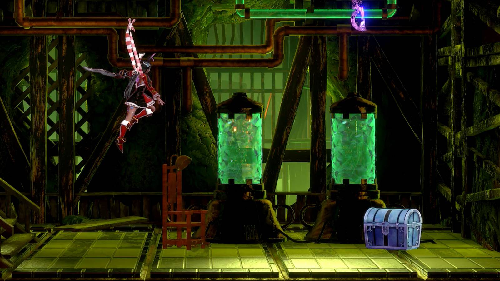 Bloodstained: Ritual of the Night Secret Sorcery Lab map